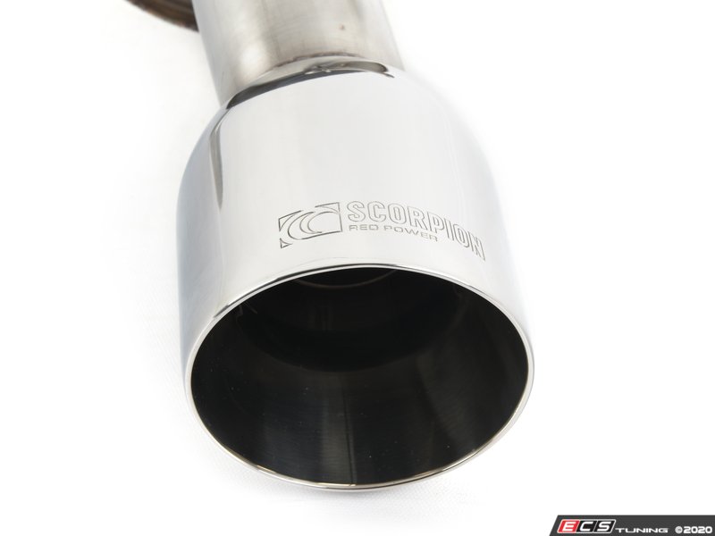 Scorpion - SMNS015 - Scorpion Cat-Back Exhaust - 100mm Tips - NON Resonated