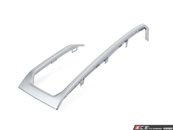 Genuine BMW - 51117449692 - CHROME STRIP, RIGHT (51-11-7-449-692)