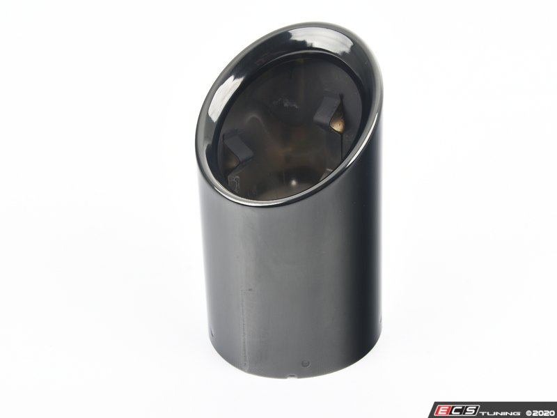 Genuine BMW - 18308485758 - TAILPIPE TIP, BLACK CHROME (18-30-8-485-758)