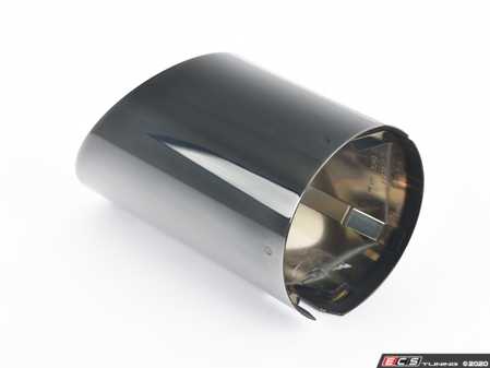 Genuine BMW - 18308485758 - TAILPIPE TIP, BLACK CHROME (18-30-8-485-758)