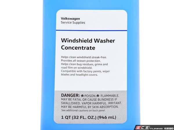 Genuine Volkswagen Audi - exd000096311aKT - Windshield Washer Fluid ...