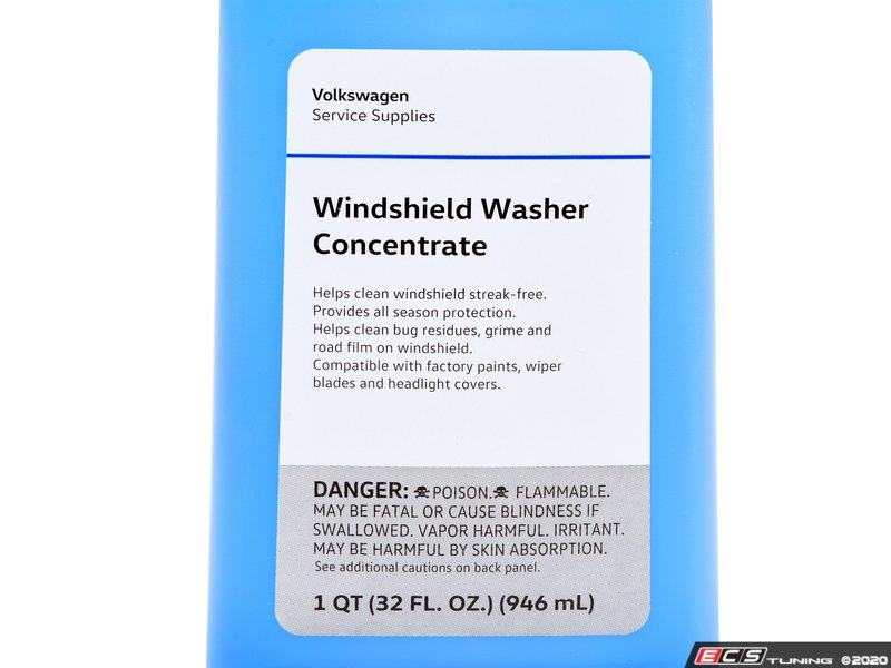Genuine Volkswagen Audi - exd000096311aKT - Windshield Washer Fluid ...
