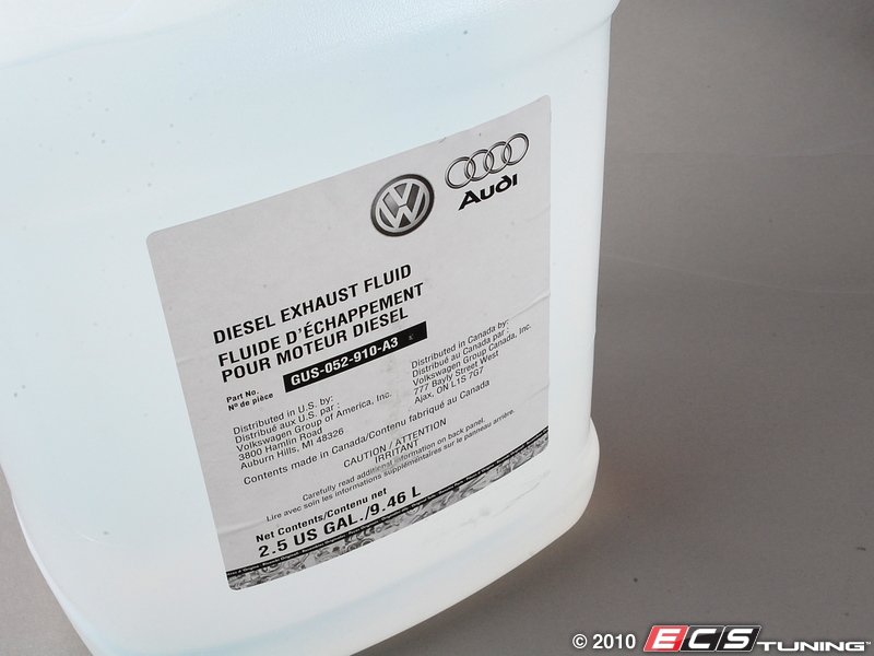 Genuine Volkswagen Audi - GUS052910A3 - AdBlue DEF Fluid - 9.46 Liters ...