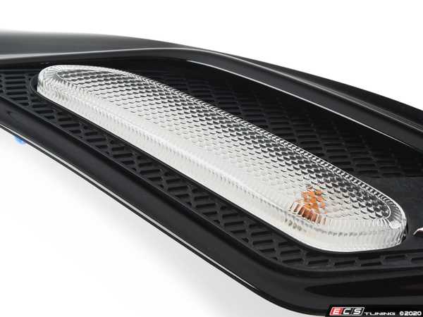 Genuine MINI - 51139812908 - Side Carrier Turn Signal Trim Black Line ...