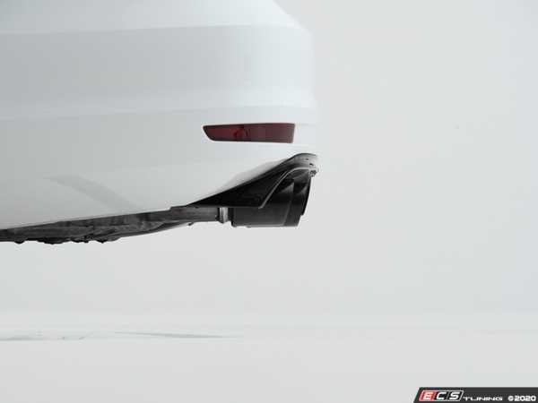 ECS - 007170LA01-01KT - MK6 Jetta Facelift Rear Diffuser - Gloss Black