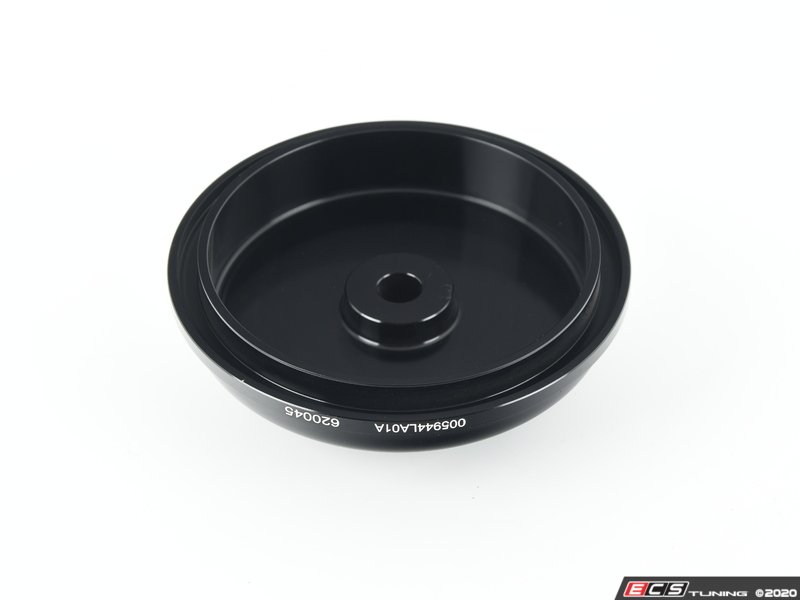 ECS - 005944LA01 - Billet Aluminum Oil Filter Cap - Anodized Black