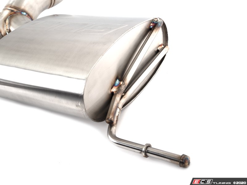 ECS - 029247ECS02KT - MK6 Golf R Valved Catback Exhaust System