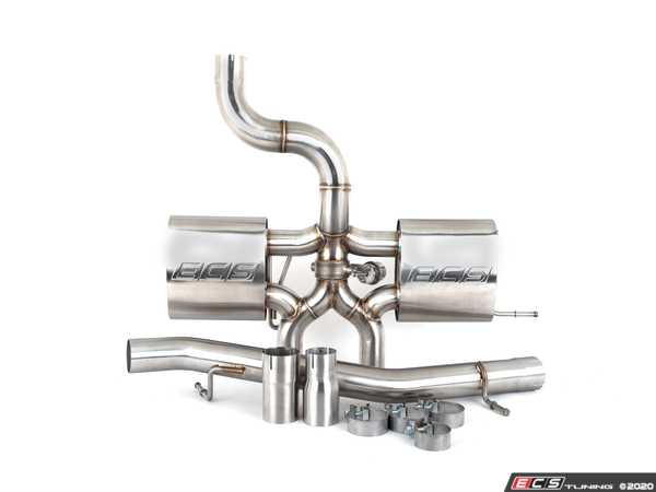 Enthusiast Bundles - 029247ECSEBKT - MK6 Golf R Valved Catback Exhaust ...