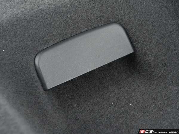 Genuine BMW - 51477445814 - Trunk Flap - Right - Black (51-47-7-445-814)