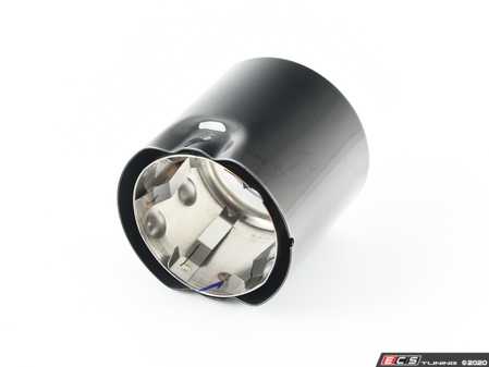 Genuine BMW - 18309489054 - TAILPIPE TIP, BLACK CHROME (18-30-9-489-054)