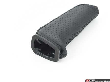 Genuine BMW - 34408036495 - Parking Brake Handle - Black Leather (34-40 ...