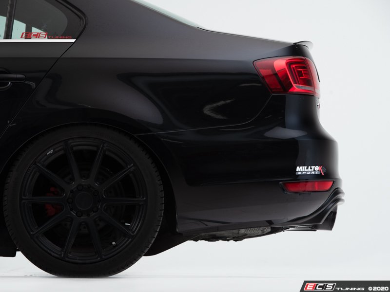 ECS - 007186LA01-02KT - MK6 Jetta GLI Rear Diffuser - Textured Black