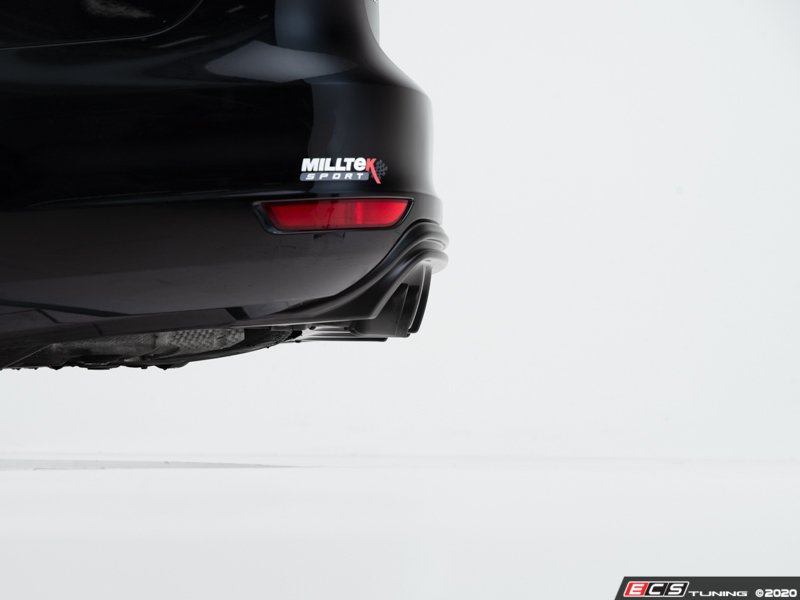 ECS - 007186LA01-02KT - MK6 Jetta GLI Rear Diffuser - Textured Black