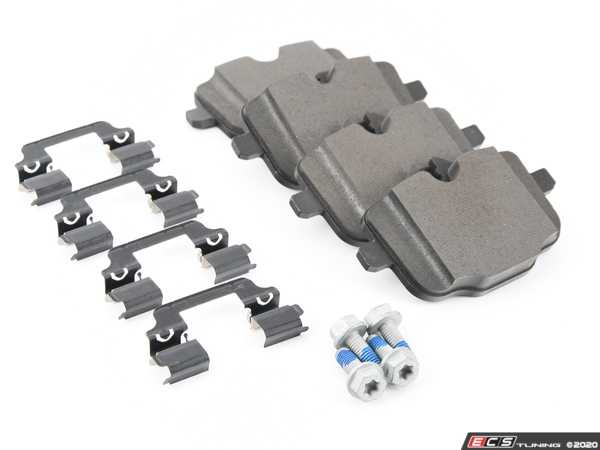 Genuine BMW - 34216890354 - Brake Pad Set - Rear (34-21-6-890-354)