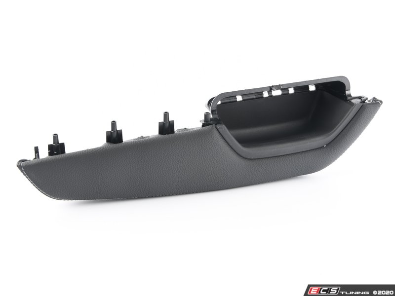 Genuine BMW - 51417250825 - Armrest - Front, Left, Black (51-41-7-250-825)