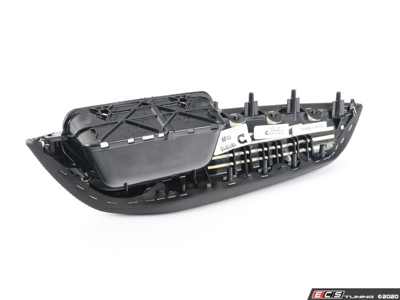 Genuine BMW - 51417250825 - Armrest - Front, Left, Black (51-41-7-250-825)