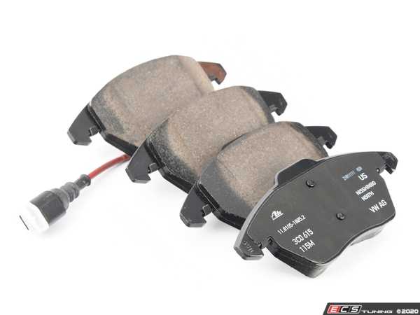Genuine Volkswagen Audi - 3C0698151K - Front Brake Pad Set (3C0 698 151 K)