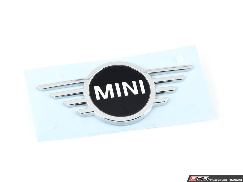 Genuine MINI - 51149447808 - Trunk Emblem - Newer Design (51-14-9-447-808)
