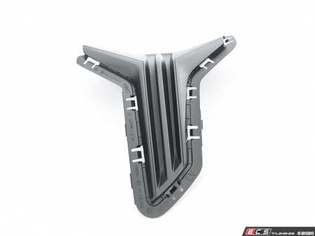 Genuine BMW - 51117464275 - Side Grill - Left - Closed (51-11-7-464-275)