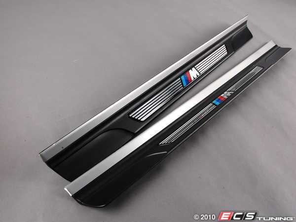 Genuine BMW - 5147789192930 - Door Sill Kit With "M" Insignia