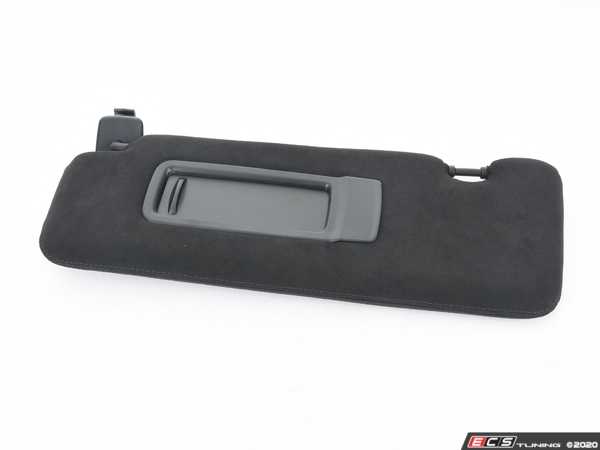 Genuine BMW - 51165A2A0E7 - Sun Visor - Alcantara - Left - Black (51-16 ...