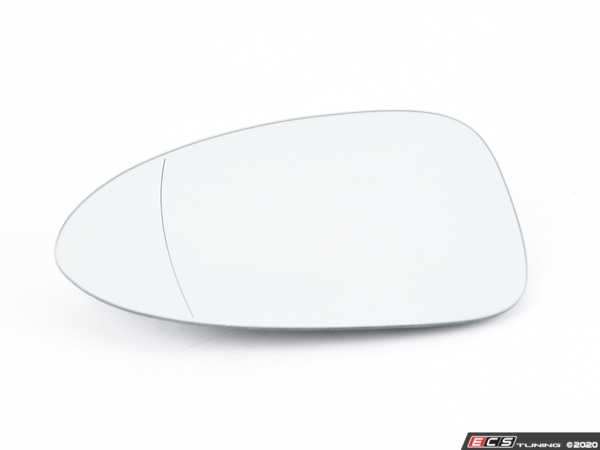 Genuine Porsche - 95B857521H - Heated Door Mirror Glass - Aspherical