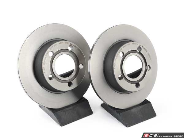 Brembo - 4B0615601B - Rear Brake Rotors - Pair (255x10) 1.50" Offset