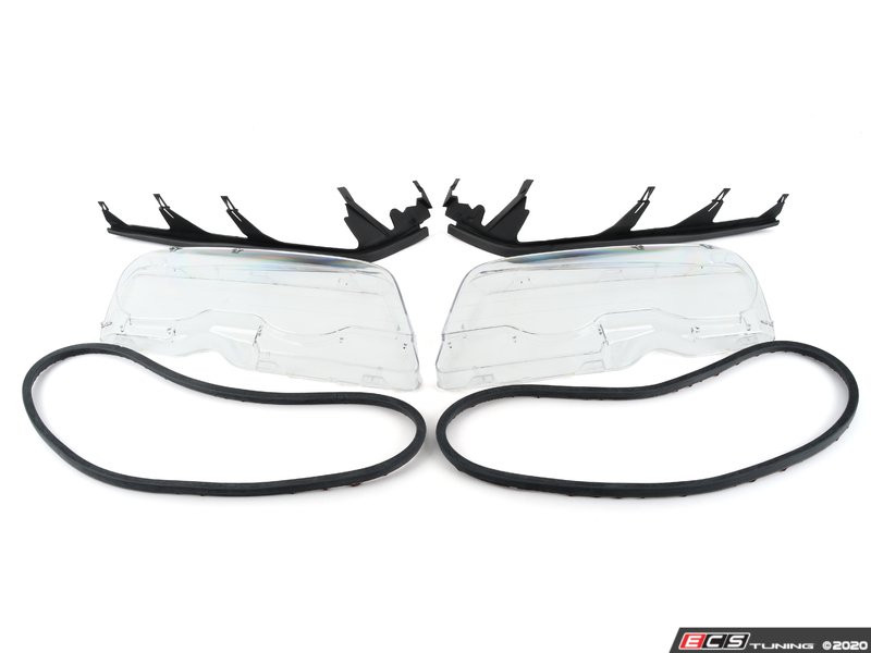 Genuine BMW - 63126929565KT - Xenon Headlight Lens Kit