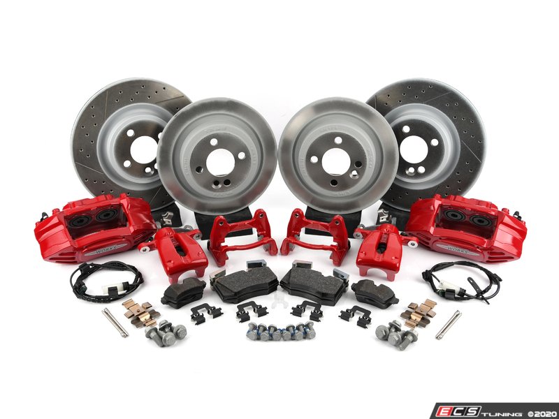 Genuine MINI - 34110432802KT - JCW 4 Piston Sport Brake Kit Retrofit ...