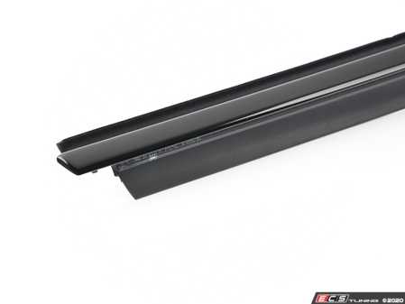 Genuine BMW - 51377295571 - FINISHER, SIDE WINDOW, REAR (51-37-7-295-571)