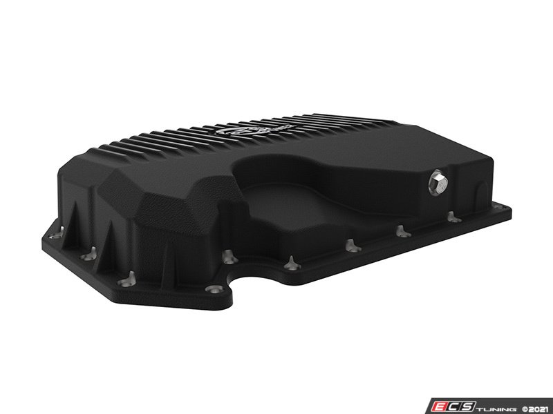 AFE - 46-71240B - Pro Series Engine Oil Pan - Black With Machined Fins