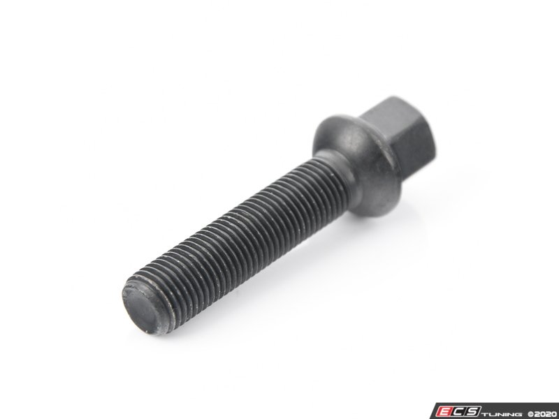 H&R - 1455502SW - Black Mercedes Ball Seat Wheel Bolt - Priced Each