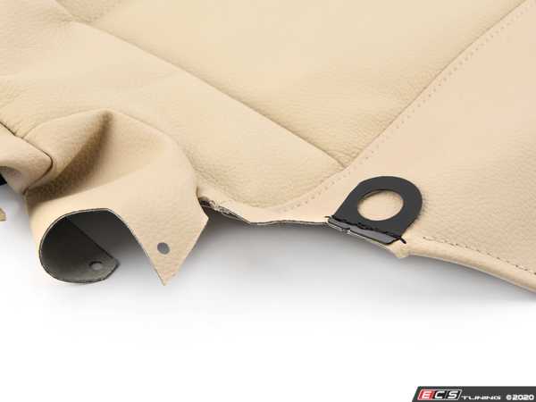 Genuine BMW - 52107253711 - E93 Leather Seat Cover - Left - Cream Beige ...