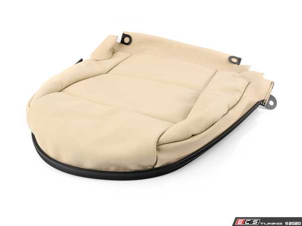 Genuine BMW - 52107253711 - E93 Leather Seat Cover - Left - Cream Beige ...