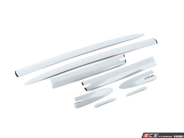 Genuine BMW - 54375A19AA4 - Center Roof Trim - Set (54-37-5-A19-AA4)