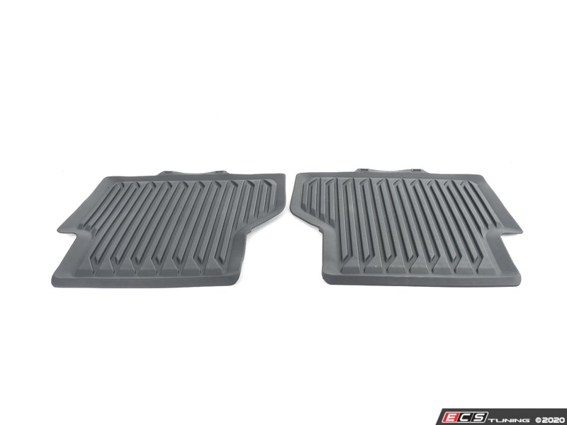 Genuine Volkswagen Audi - 4K0061511A041 - All Weather Floor Mats - Rear ...