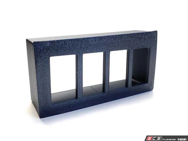 CJM Industries - 2021054-MK7C-SW4 - Lower Cubby Switch Panel - Quad