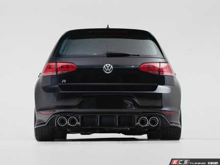 ECS - 028748ecs01KT - MK7 Golf R Gloss Black Rear Diffuser
