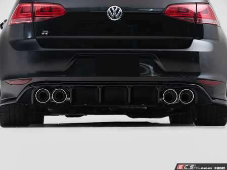 ECS - 028748ecs01KT - MK7 Golf R Gloss Black Rear Diffuser