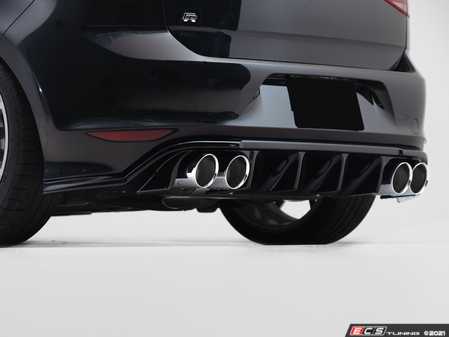 ECS - 028748ecs01KT - MK7 Golf R Gloss Black Rear Diffuser
