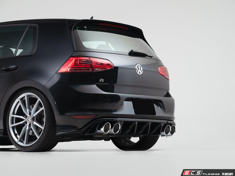 ECS - 028748ecs01KT - MK7 Golf R Gloss Black Rear Diffuser