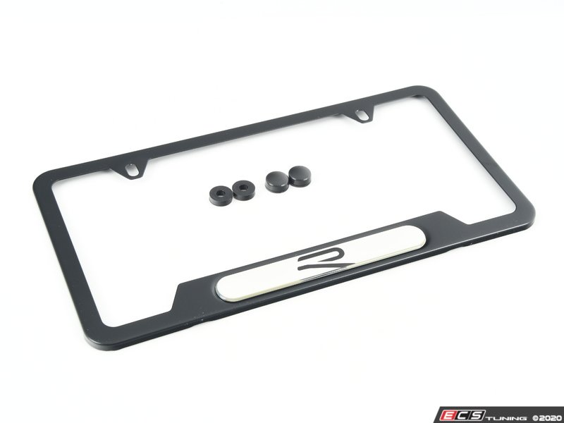 Genuine Volkswagen Audi - 5H0071801 - R-Line Plate Frame - Black (5H0 ...