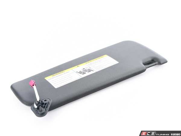 Genuine BMW - 51167252081 - Sun Visor with Miror - Left - Black (51-16 ...