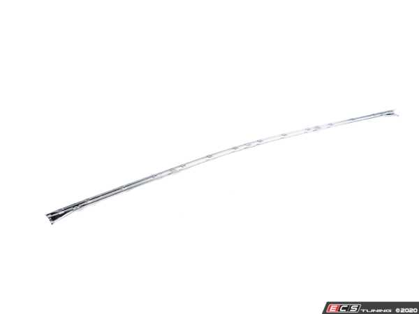 Genuine BMW - 51127331611 - IMPACT MOLDING, CENTER REAR (51-12-7-331-611)