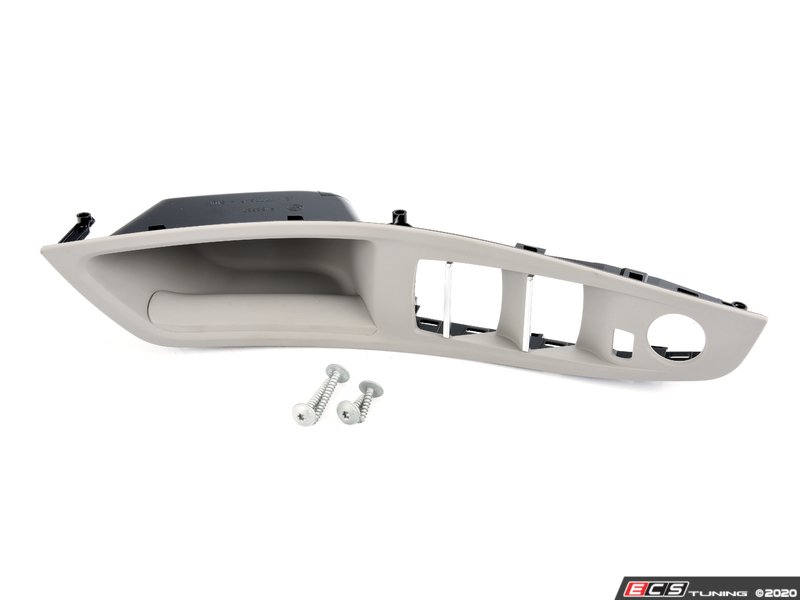 Genuine BMW - 51417225869 - F10 Grey Front Door Handle Trim - Left (51 ...
