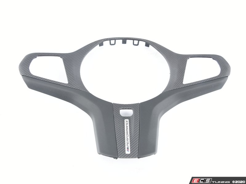 Genuine BMW - 32302471441 - Steering Wheel Cover - Leather/Carbon (32 ...