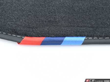 Genuine BMW - 51472468488 - M Performance Carpeted Floor Mats - Front ...