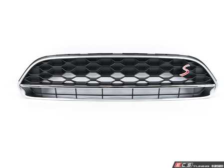Genuine MINI - 51135A1A140 - F60 LCI Hood Grille Cooper S - Chrome (51 ...