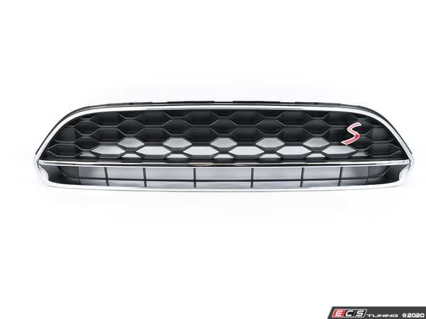 Genuine MINI - 51135A1A140 - F60 LCI Hood Grille Cooper S - Chrome (51 ...