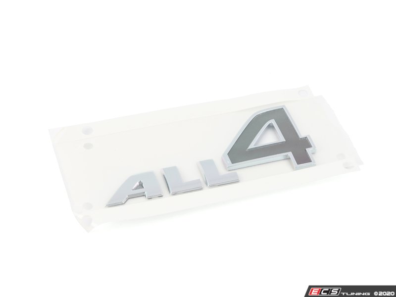 Genuine MINI - 51147429967 - Model Lettering Emblem All 4 - Priced Each ...
